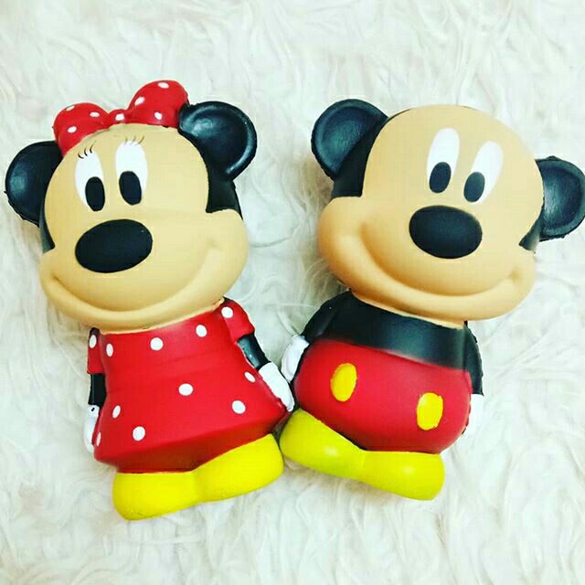 MICKEY AND MINNIE SQUISHY | Shopee Malaysia