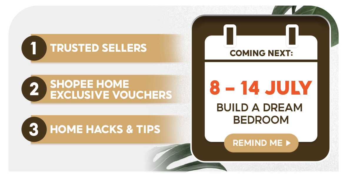 Shopee Home 2022 | RM15 Free Shipping + Trusted Sellers