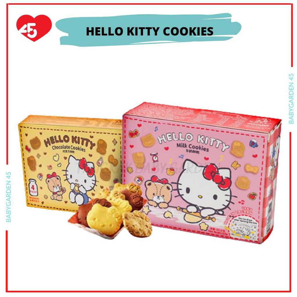 Red Sakura Hello Kitty Cookies Friends - Chocolate/ Milk | Shopee Malaysia
