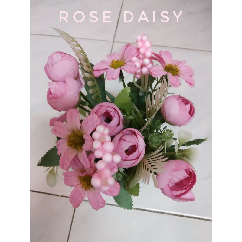 Rose Daisy Artificial Flower Kaison( Ready Stock) | Shopee Malaysia