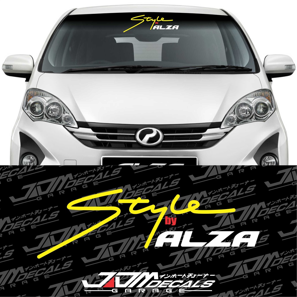 Style by Alza Vinyl Sticker | Shopee Malaysia