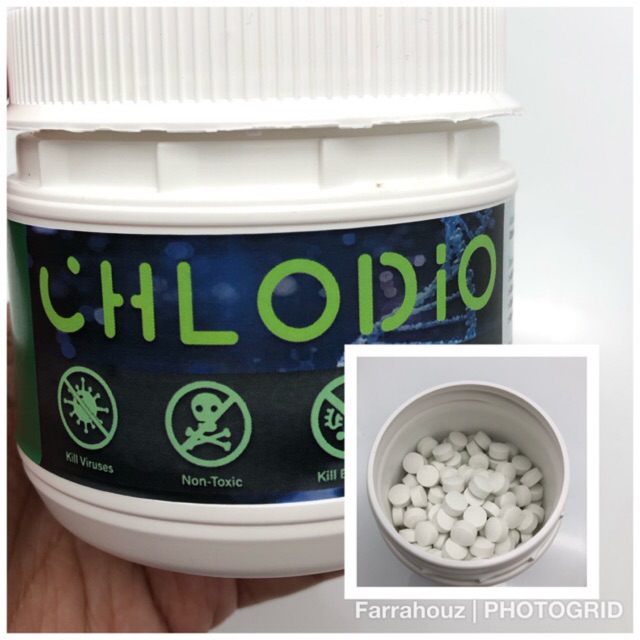 Original Chlodio Disinfectant Tablet KKM Contractor | BeeCost