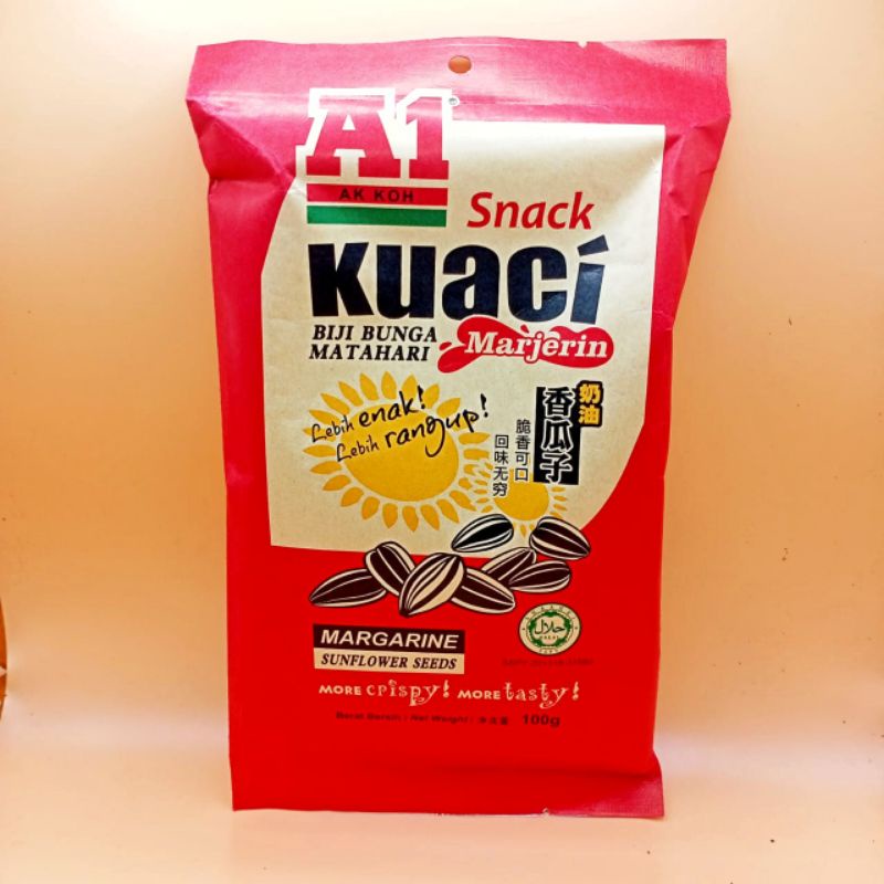 (Readystock) A1 kuaci biji bunga matahari margerin 100g | Shopee Malaysia