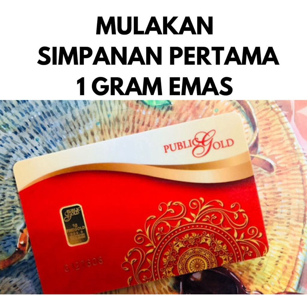 GOLD ACCUMULATION PROGRAM (GAP PUBLIC GOLD) | Shopee Malaysia