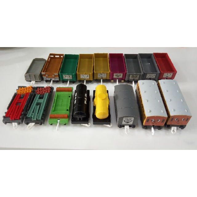 Thomas and Friends USED Tomy Trucks Flatbed Tank and Coaches | Shopee Malaysia