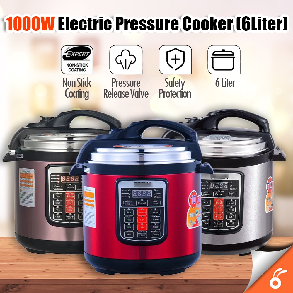 6085 PRESSURE COOKER 10IN1 Electric Digital Pressure Cooker Non-stick ...