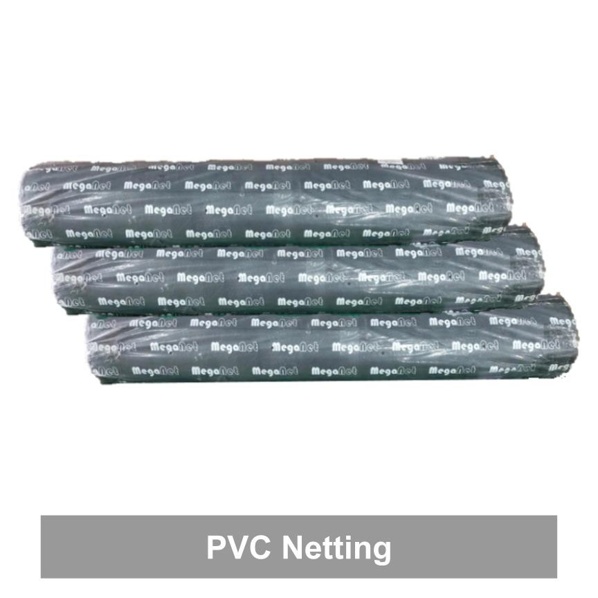 15 mm x 15 mm PVC Silver Square Mesh Netting Jaring Serangga Mesh ...