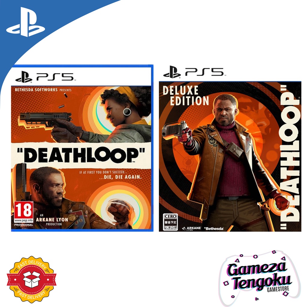 PS5 DEATHLOOP | PlayStation 5 Deathloop Standard / Deluxe Edition (R3 ...