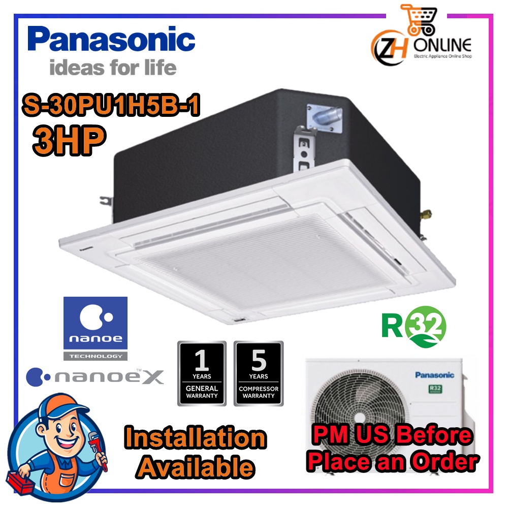 Panasonic Ceiling Mounted Air Conditioner Malaysia | Shelly Lighting