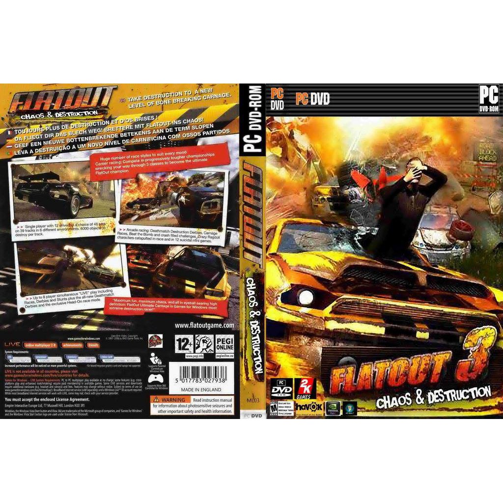 (PC) Flatout 3 | Shopee Malaysia
