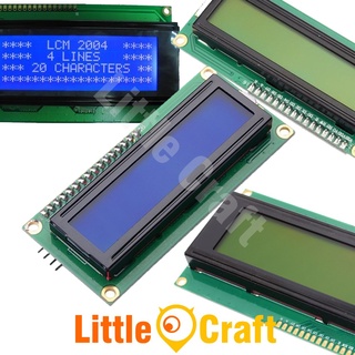 Character LCD Display 1602 2004 Blue Yellow Backlight With I2C Without ...