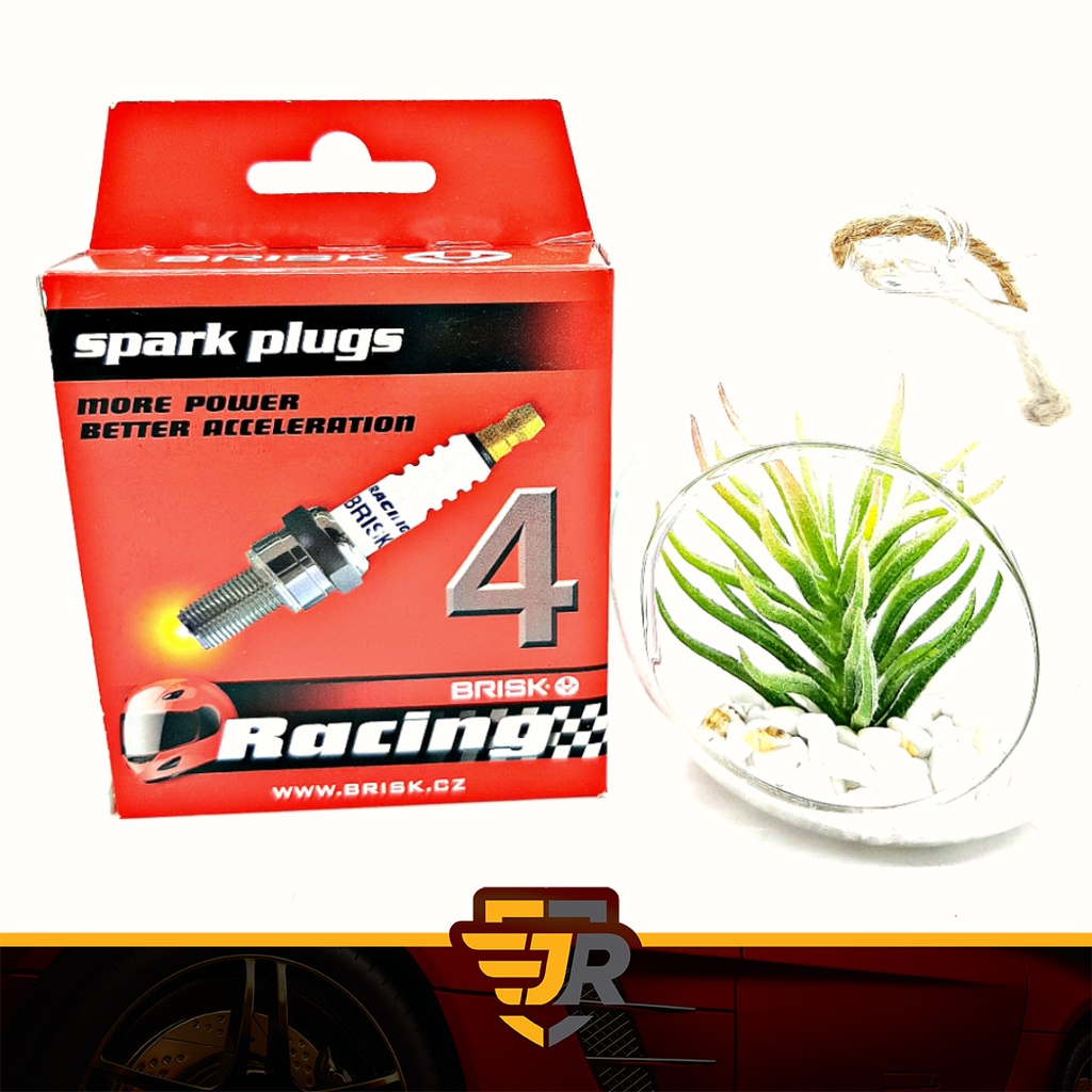 Brisk Iridium Racing Spark Plug RS4 A6 A7 A8 R8 Move Colt Mirage Silvia ...