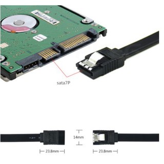 SATA CABLE 3.0 6Gbps L Shape / Straight Serial ATA Data Cable SATA 3 ...