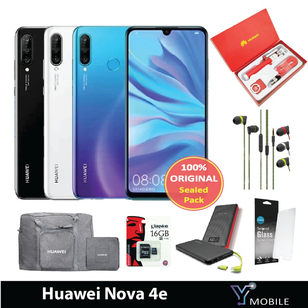 Huawei Nova 4E - 6GB RAM+ 128 GB ROM - Original MALAYSIA SET [ SEALED ...