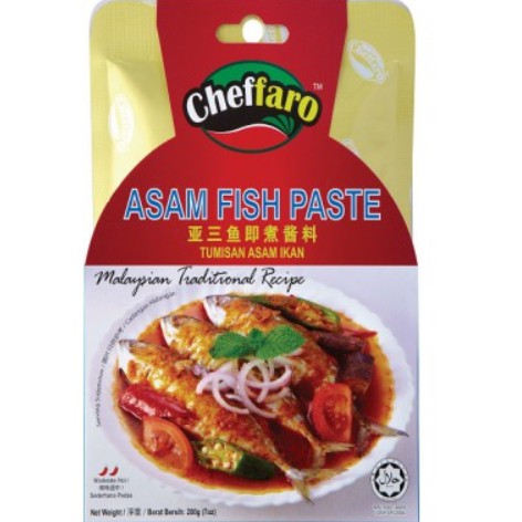 Cheffaro Asam Fish Paste 200 gm [Pes Asam Ikan] | Shopee Malaysia