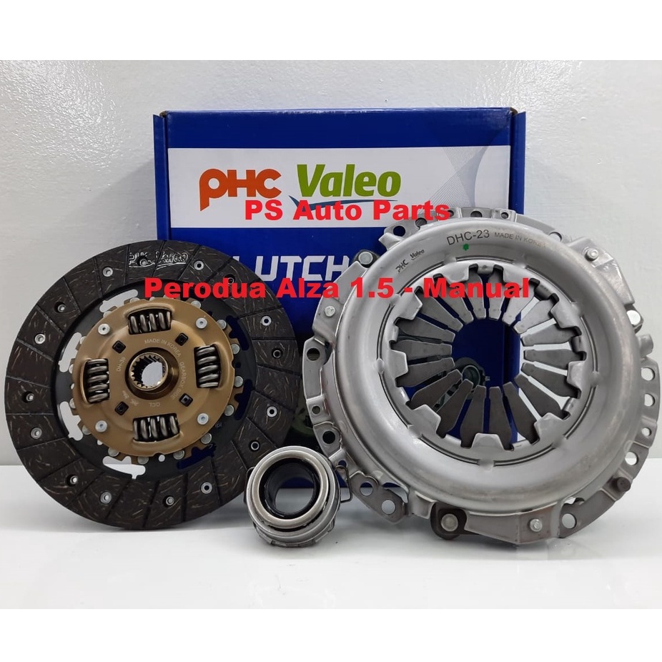 Perodua Alza 1.5 Manual Clutch Kit Set PHC Valeo Clutch Plate TCO PHC Alza Manual | Shopee Malaysia
