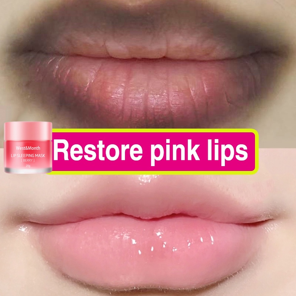 Dark Lips Lightening pink lip serum lip whitening treatment Mask Lip ...