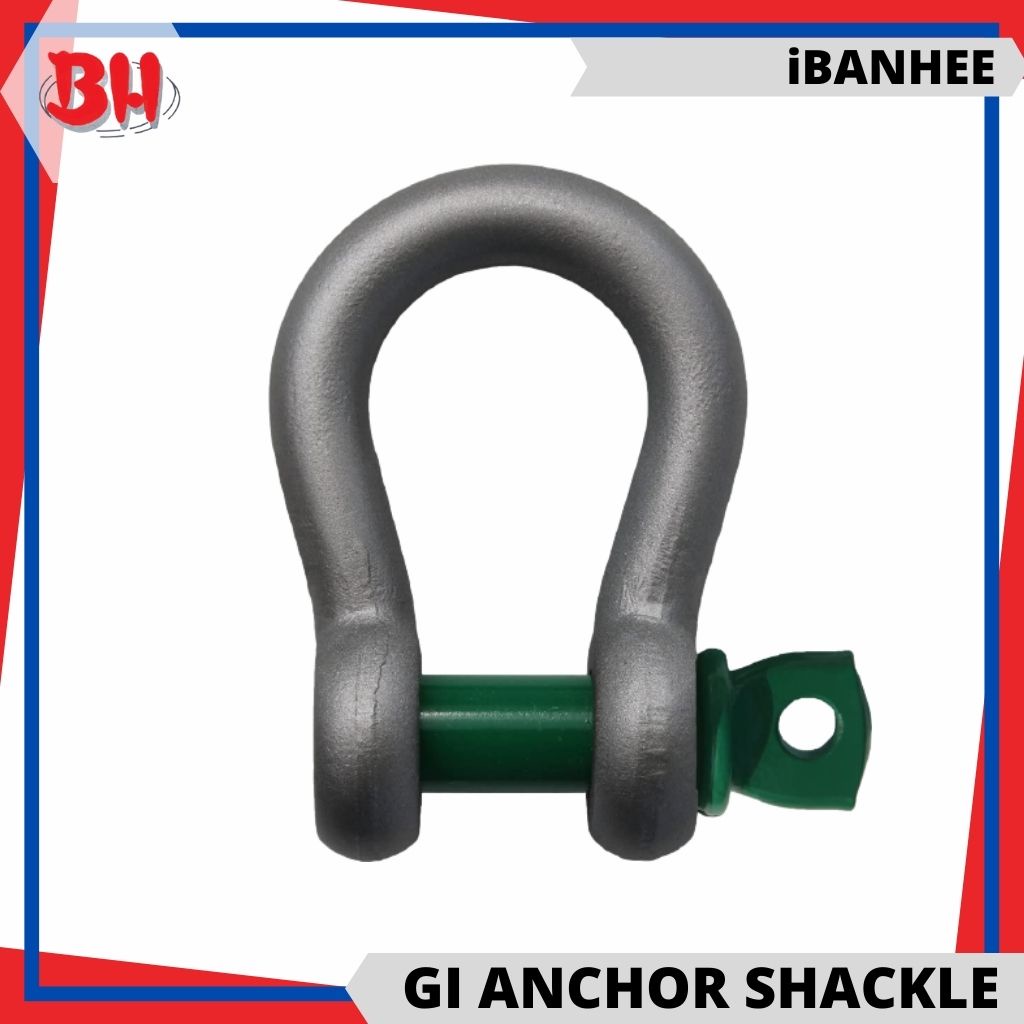 [iBANHEE] GI ANCHOR SHACKLE / GI SHACKLE BOW TYPE | Shopee Malaysia