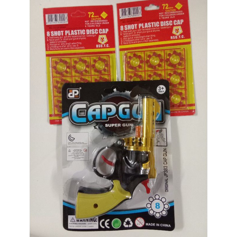 Cap Gun Ready Stock ( Free Disc Cap) | Shopee Malaysia