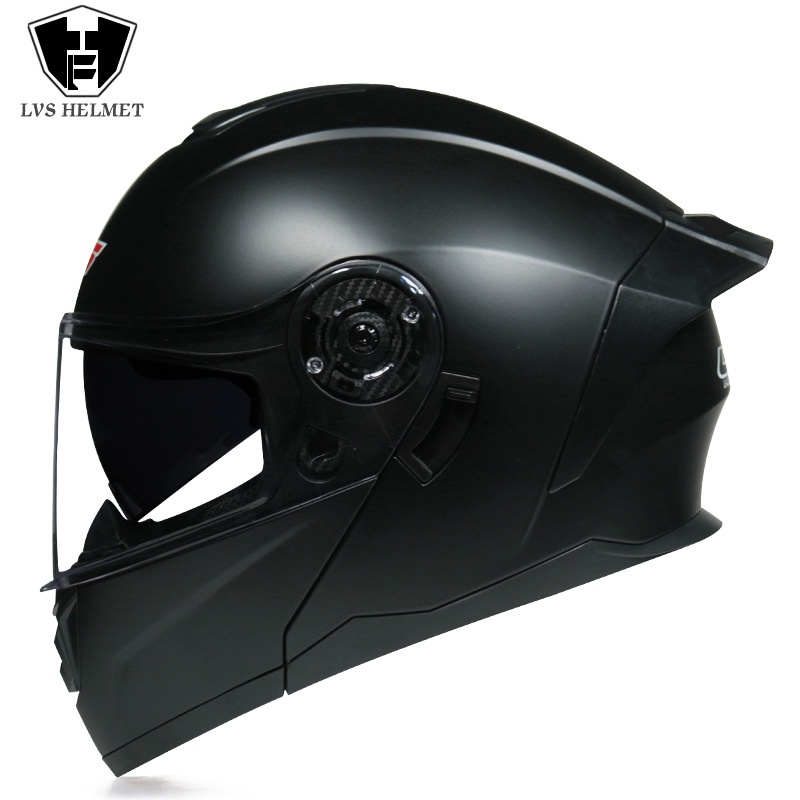 LVS 900 Flip up Helmet Modular Motorcycle Helmet Double Lens Built-in ...