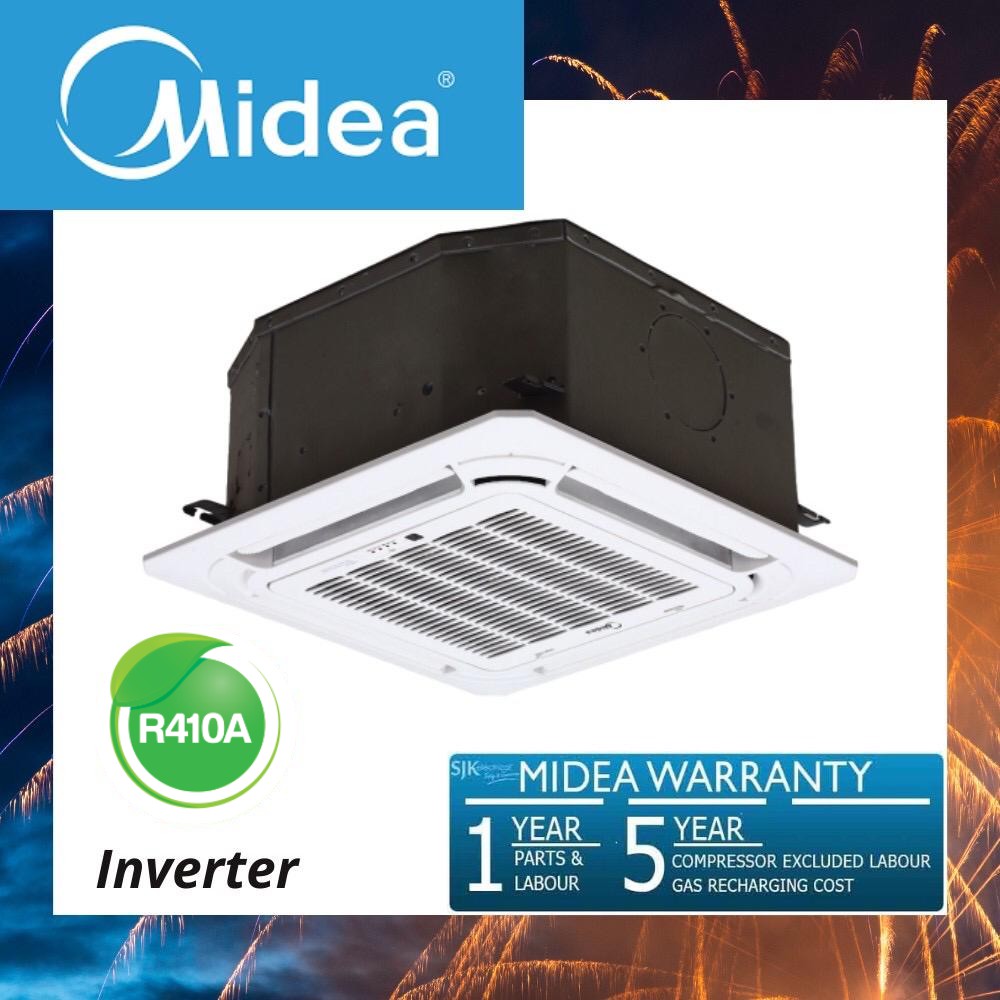 Midea ceiling cassette r410a inverter | BeeCost