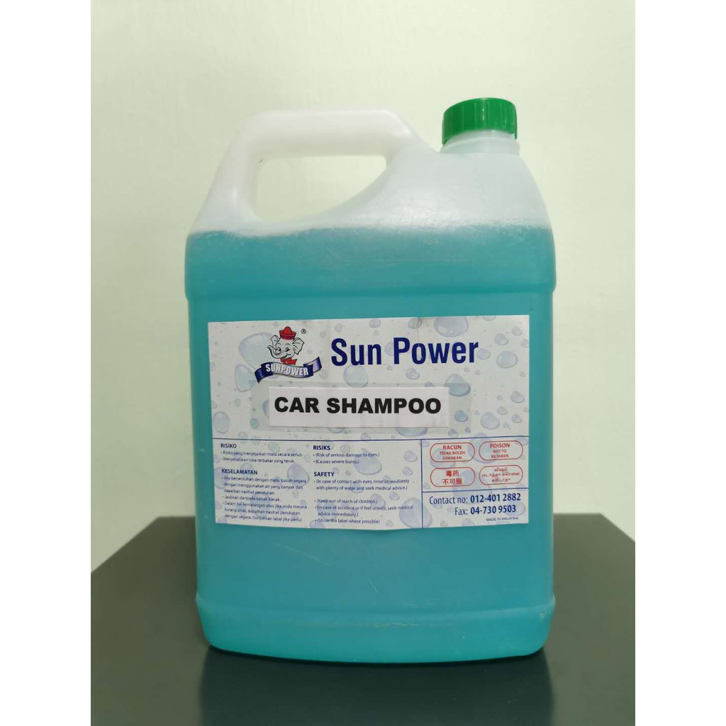 Sunpower Car Shampoo 5L | Shopee Malaysia