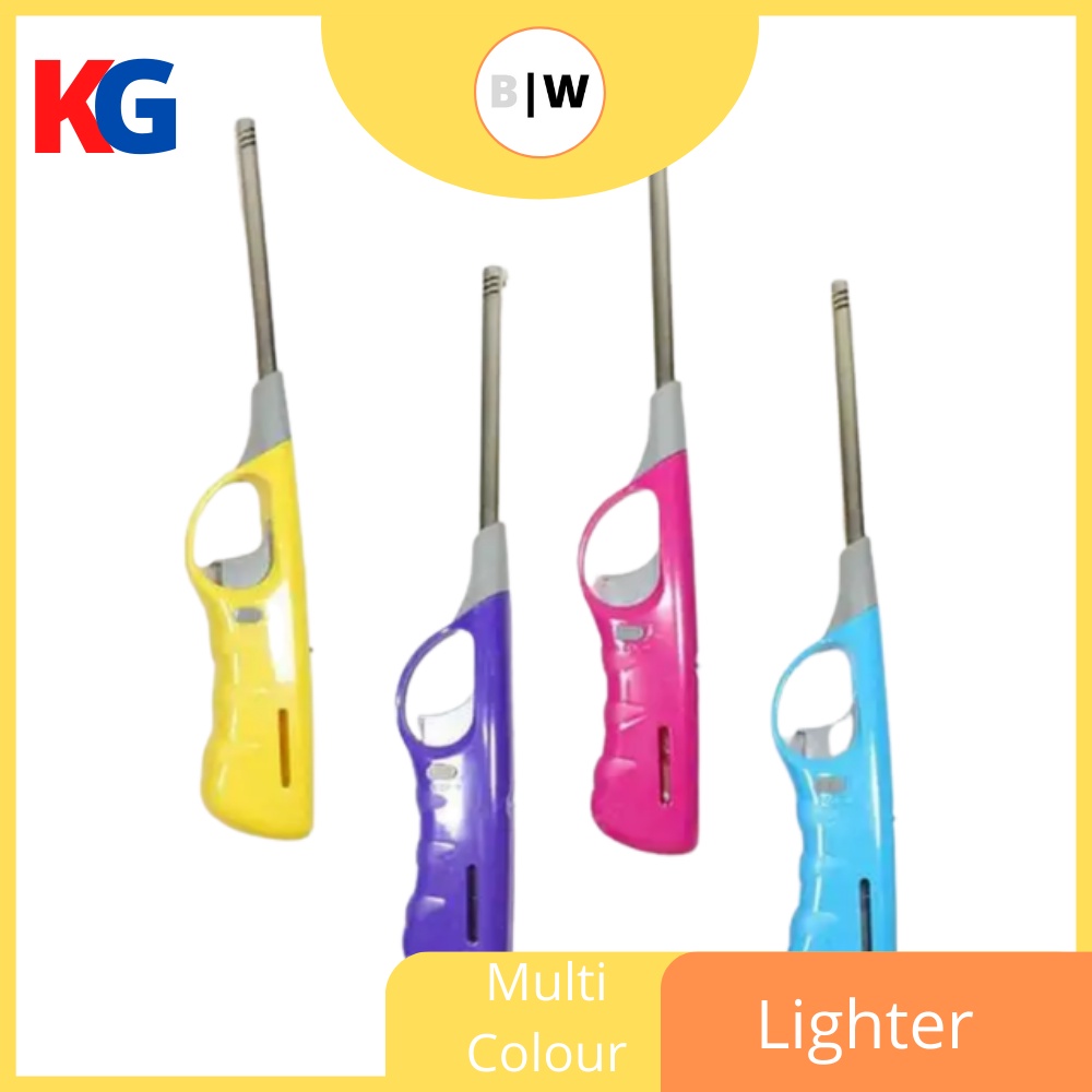 Kitchen Gas Lighter With Adjustable Flame & Refillable Gas / Pemetik ...