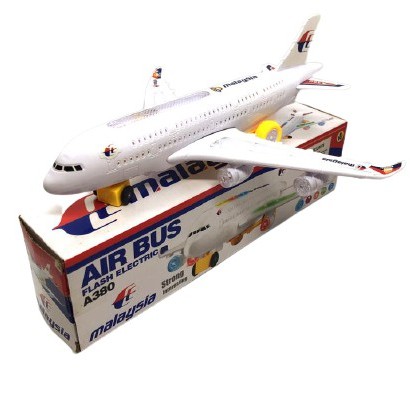 Airbus A380 Airplane Model Aeroplane Flash Electric Toy with Lights ...