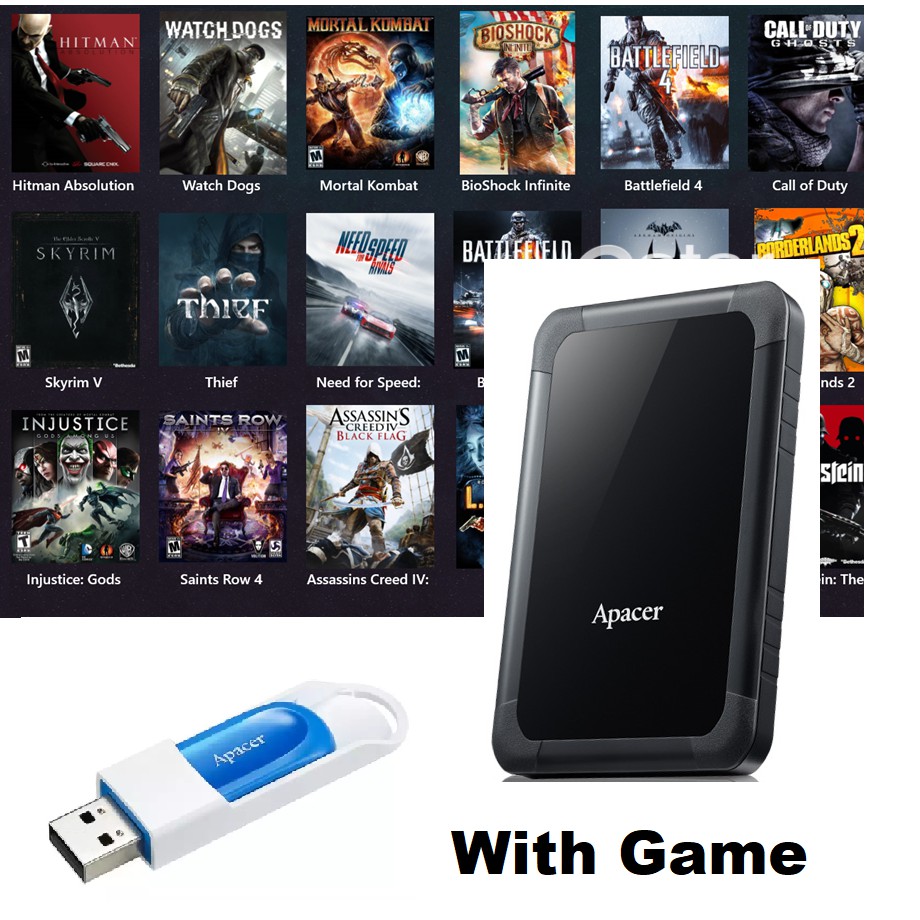 [PC Game] [Software] Pendrive 64GB 1TB/2TB Portable HDD USB3 (New ...