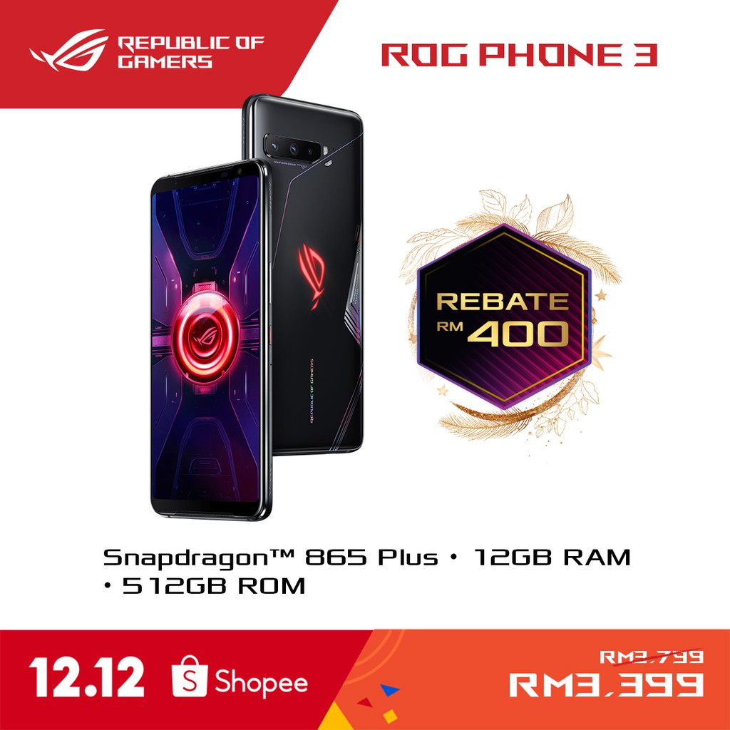Asus ROG Phone 3 Price in Malaysia & Specs - RM3399 | TechNave