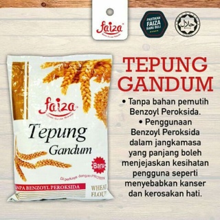 Faiza tepung gandum wheat flour 1kg | Shopee Malaysia