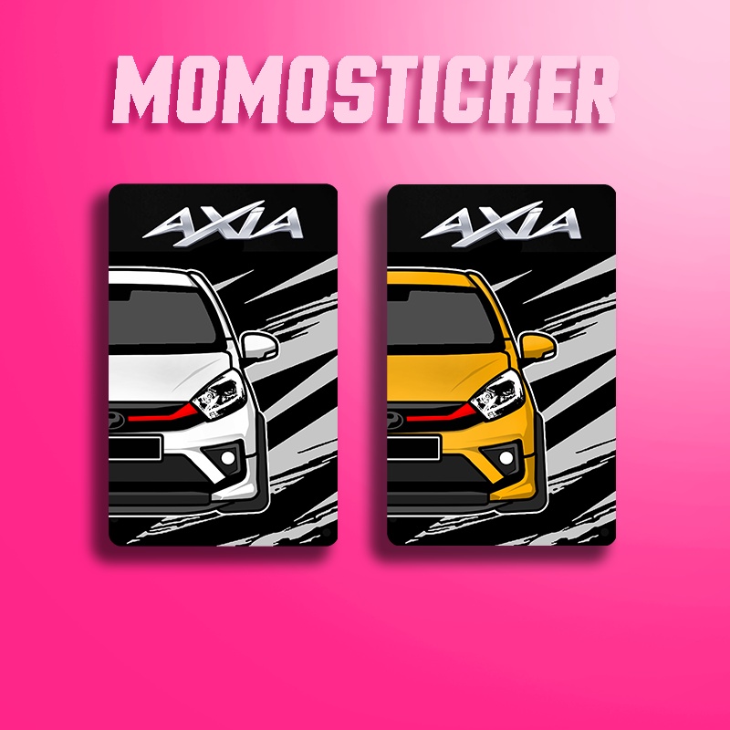 PERODUA AXIA / Touch n Go Sticker / TNG STICKER / Card Skin Sticker ...
