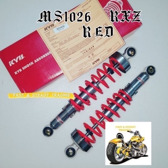 KYB MONOSHOCK MS1026 RED/ BLACK RXZ/ EX5 | Shopee Malaysia