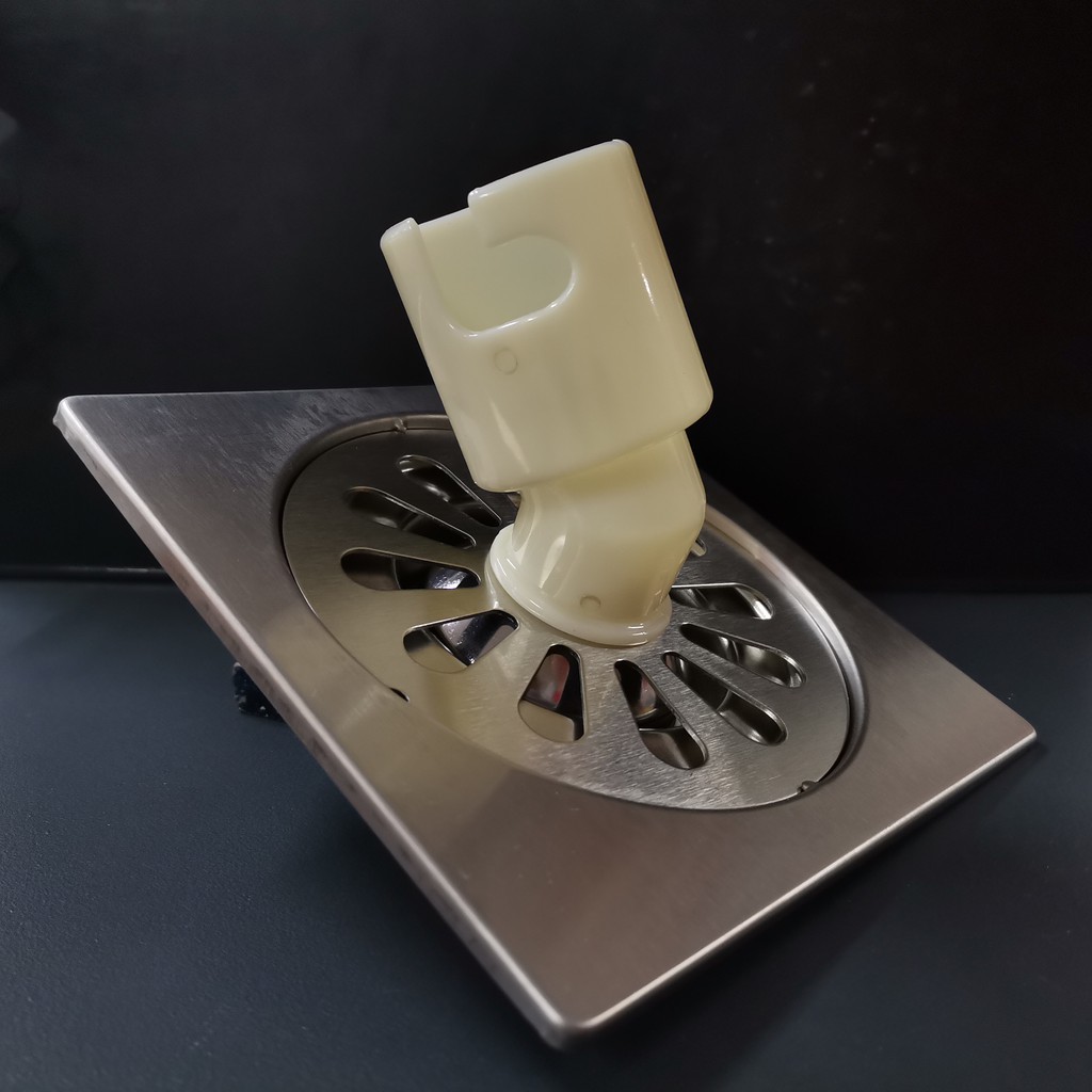 Steel Floor Grating c/w Washing Machine Outlet | BeeCost