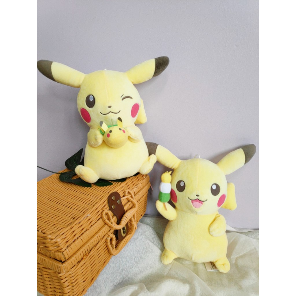 - Original - Banpresto Pokemon Tea Party - Pikachu Plushy - Japanese ...