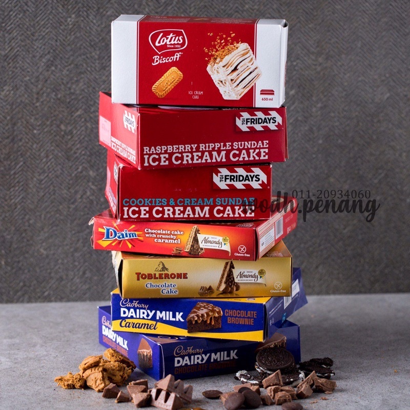 CAKE IMPORT RARE (MUST ADD ON FOAM BOX & PLS READ DESCRIPTION FIRST ...