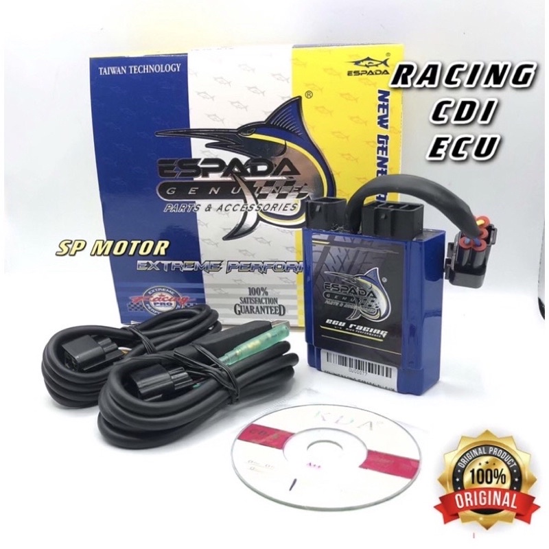 ECU CDI RACING ADJUSTABLE YAMAHA Y15ZR V1 V2 LC135 Y125 Y125Z Y125ZR S1 ...