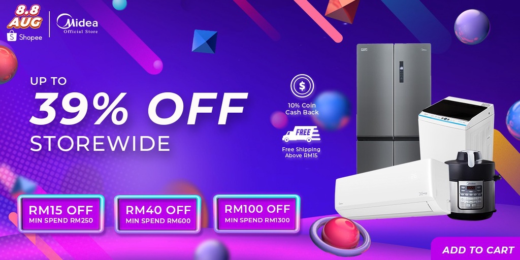 Midea Official Store, Online Shop | Shopee Malaysia