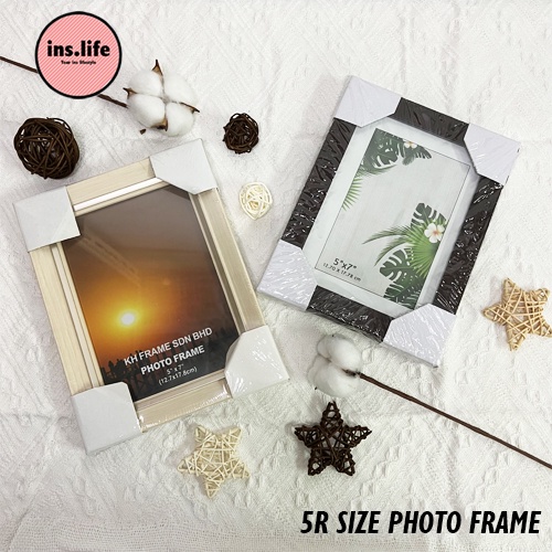 (Premium Quality) Ins Style Wooden 5R Photo Frame | Shopee Malaysia