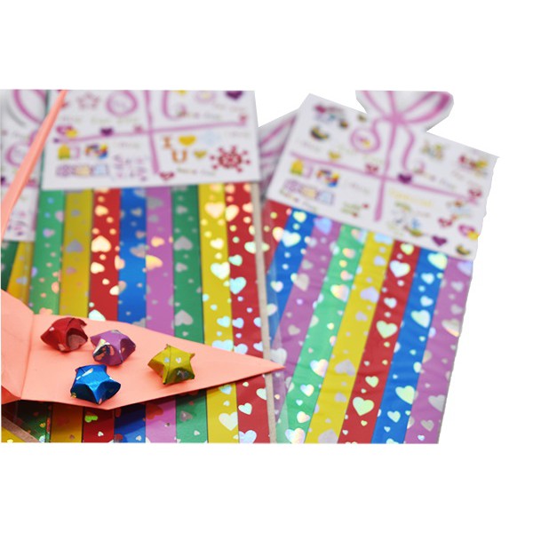 STAR ORIGAMI PAPER (KERTAS BINTANG) 1 pack | Shopee Malaysia