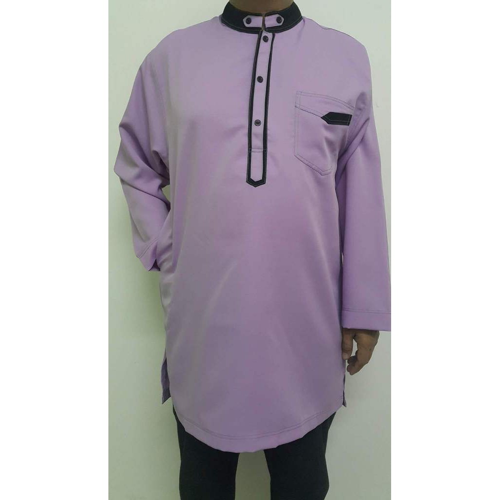 Kurta Moden Lavender | Shopee Malaysia
