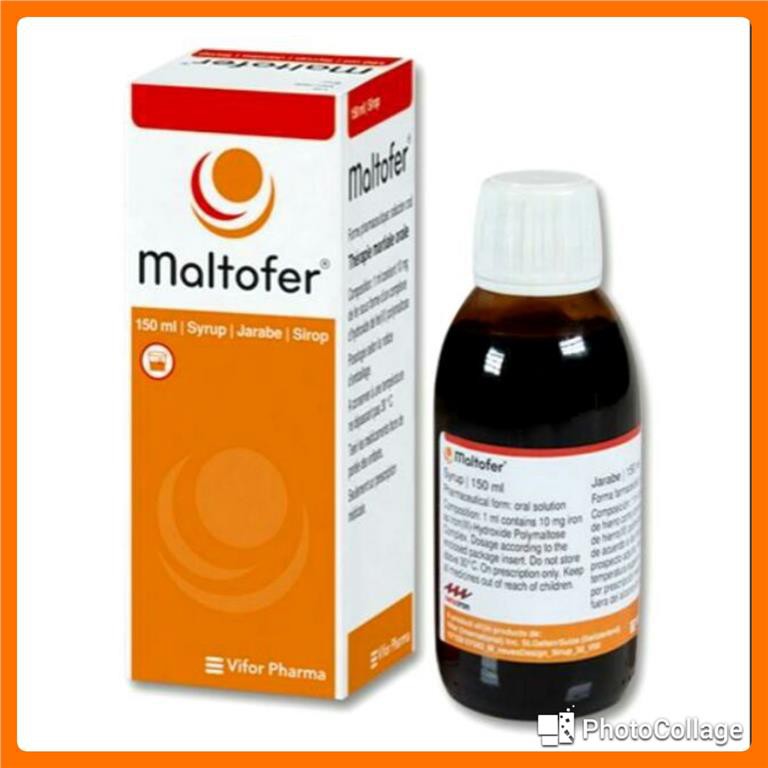 Maltofer Syrup 150ml Oral Iron Therapy Switzerland | Shopee Malaysia