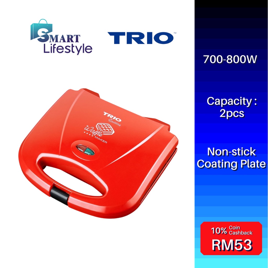 TRIO New Waffle Maker TWM-9027 | Shopee Malaysia