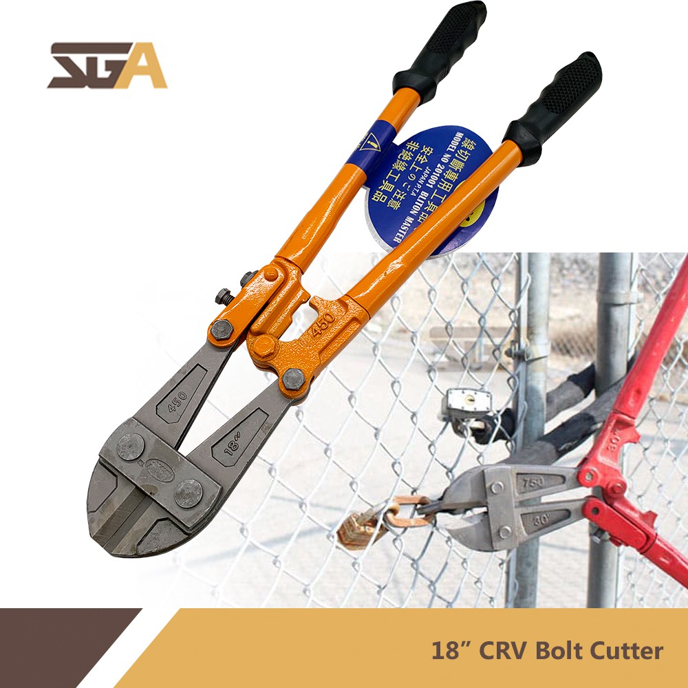 BLITON Heavy Duty 18" Inch Bolt Clipper / Bolt Cutter (450MM) GUNTING ...