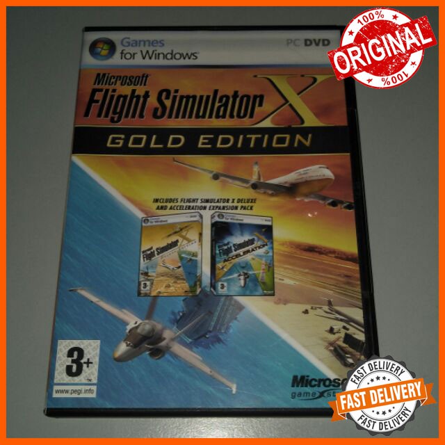Microsoft Flight Simulator X Gold Edition for PC | Shopee Malaysia