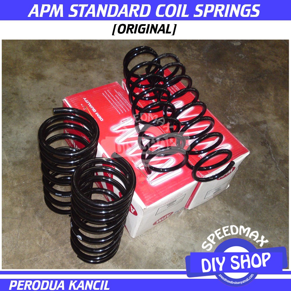 Perodua Kancil Original APM Standard Coil Springs (OEM) Standard ...
