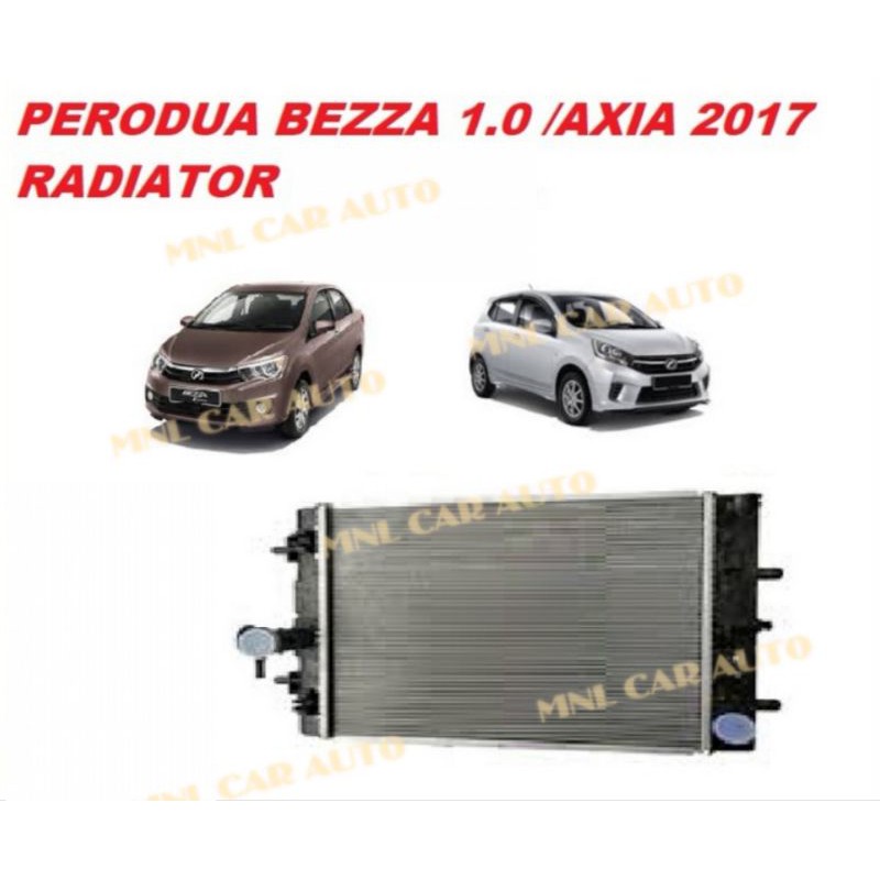 PERODUA BEZZA 1.0 /AXIA 2017 RADIATOR 1 ROW | Shopee Malaysia