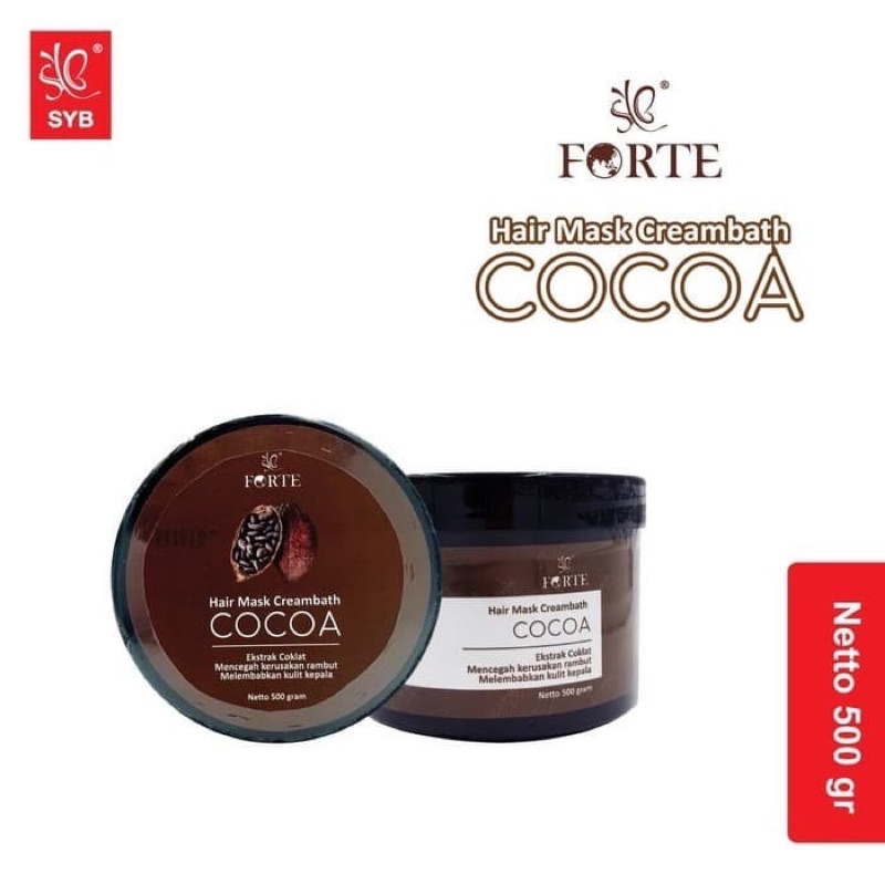 Creambath MASK HAIR COCOA SYB FORTE HAIR MASK Already BPOM | Shopee ...