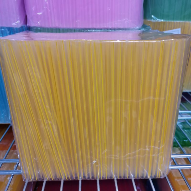 [MEOW] Straw Plastic Penyedut Air Minuman Pendek Panjang Besar Kecil ...