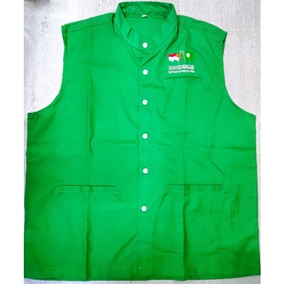 VEST PAS FULL GREEN (BOLEH CUSTOM DESIGN) | Shopee Malaysia